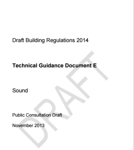 TGD Part E Sound (Draft) - Property Health Check